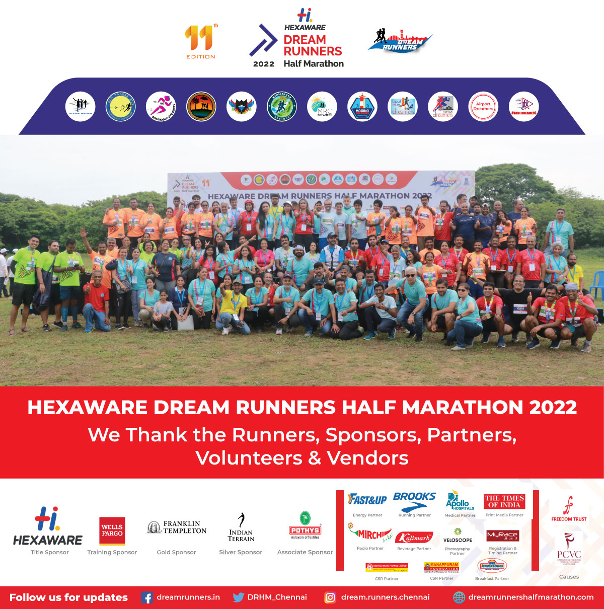 Runner Feedback – Hexaware Dream Runners Half Marathon