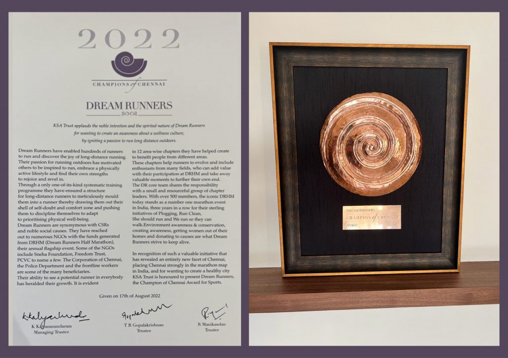 Awards – Hexaware Dream Runners Half Marathon